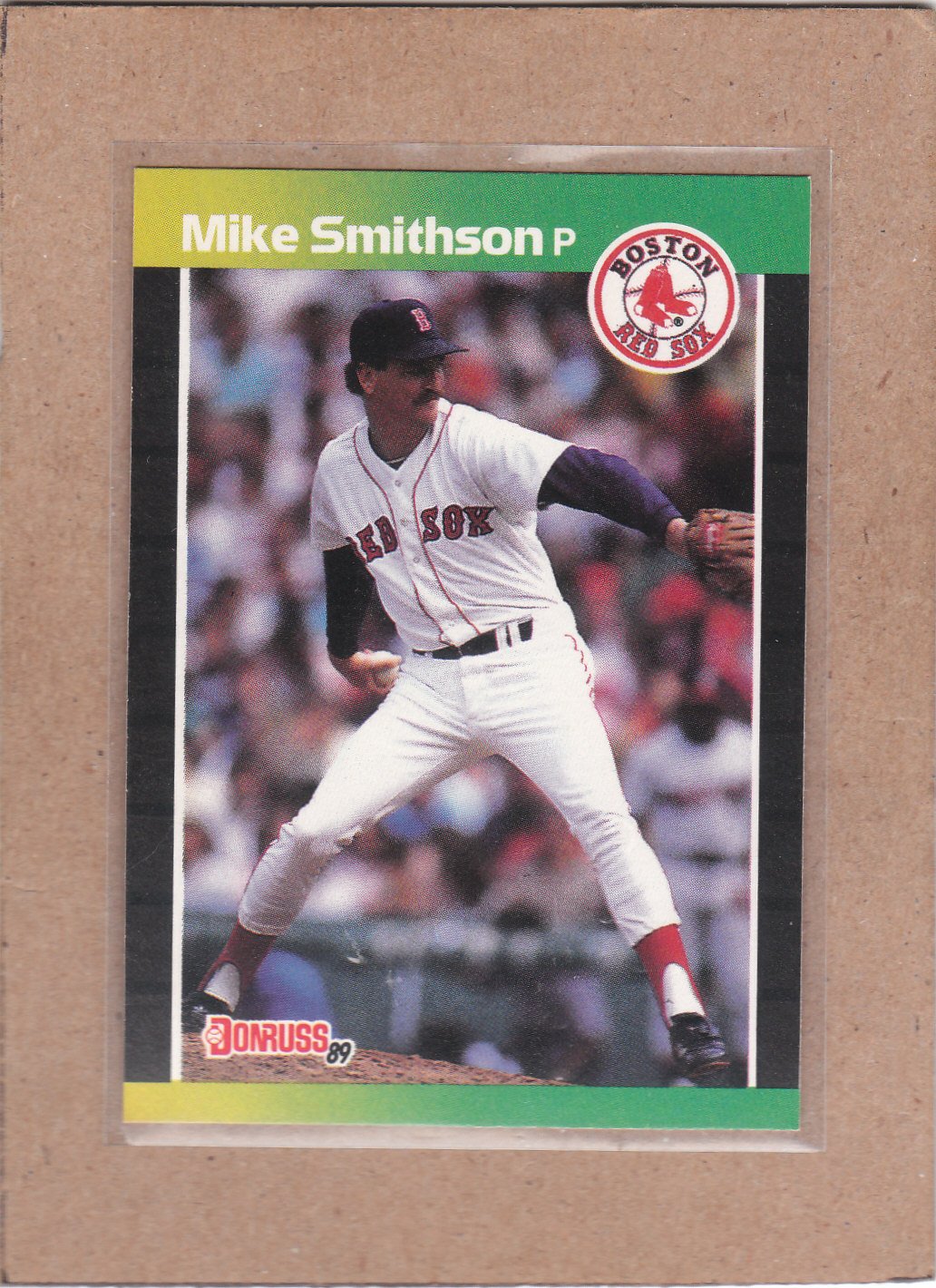 1989 Donruss Baseball Mike Smithson Red Sox #628