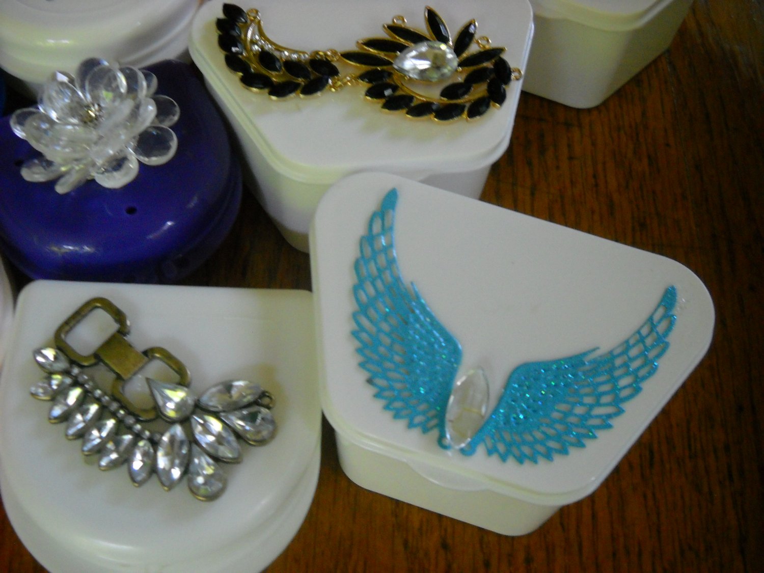Dental case retainer brace partial Bling cases Photos
