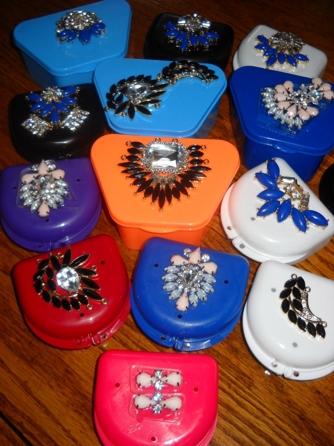 Dental case retainer brace partial Bling cases Photos