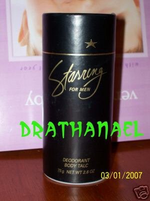 New AVON STARRING FOR MEN Fragrance Body TALC Powder