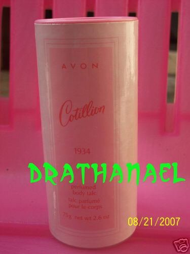 New AVON COTILLION Fragrance Perfume Body TALC Powder