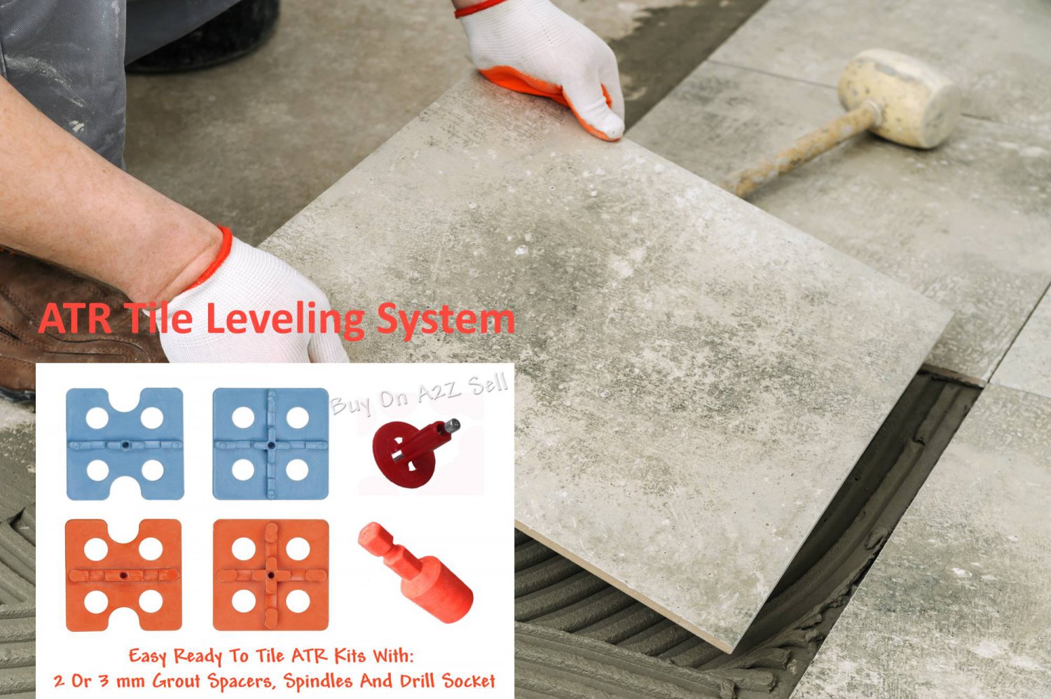 ATR Tile Leveling And Alignment System 3mm Startup Kit