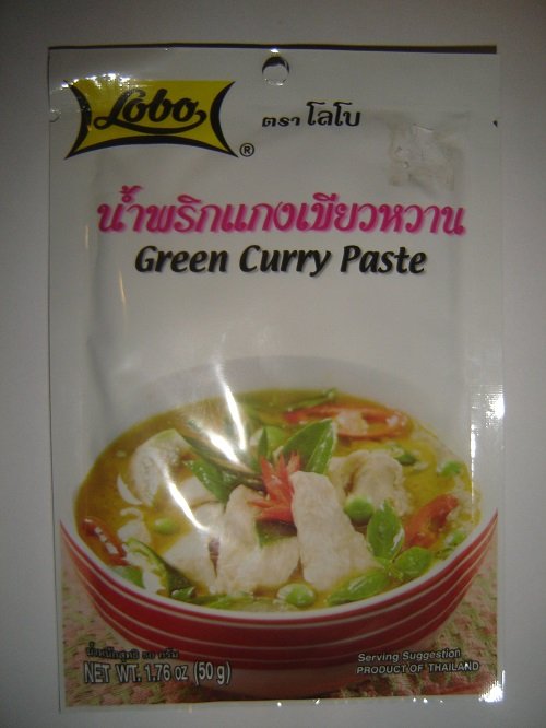 Thai Lobo Green Curry Paste (10 packets)