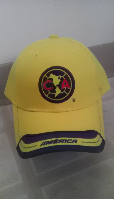 CA Club America Official Team Logo Cap/ Hat **YELLOW**
