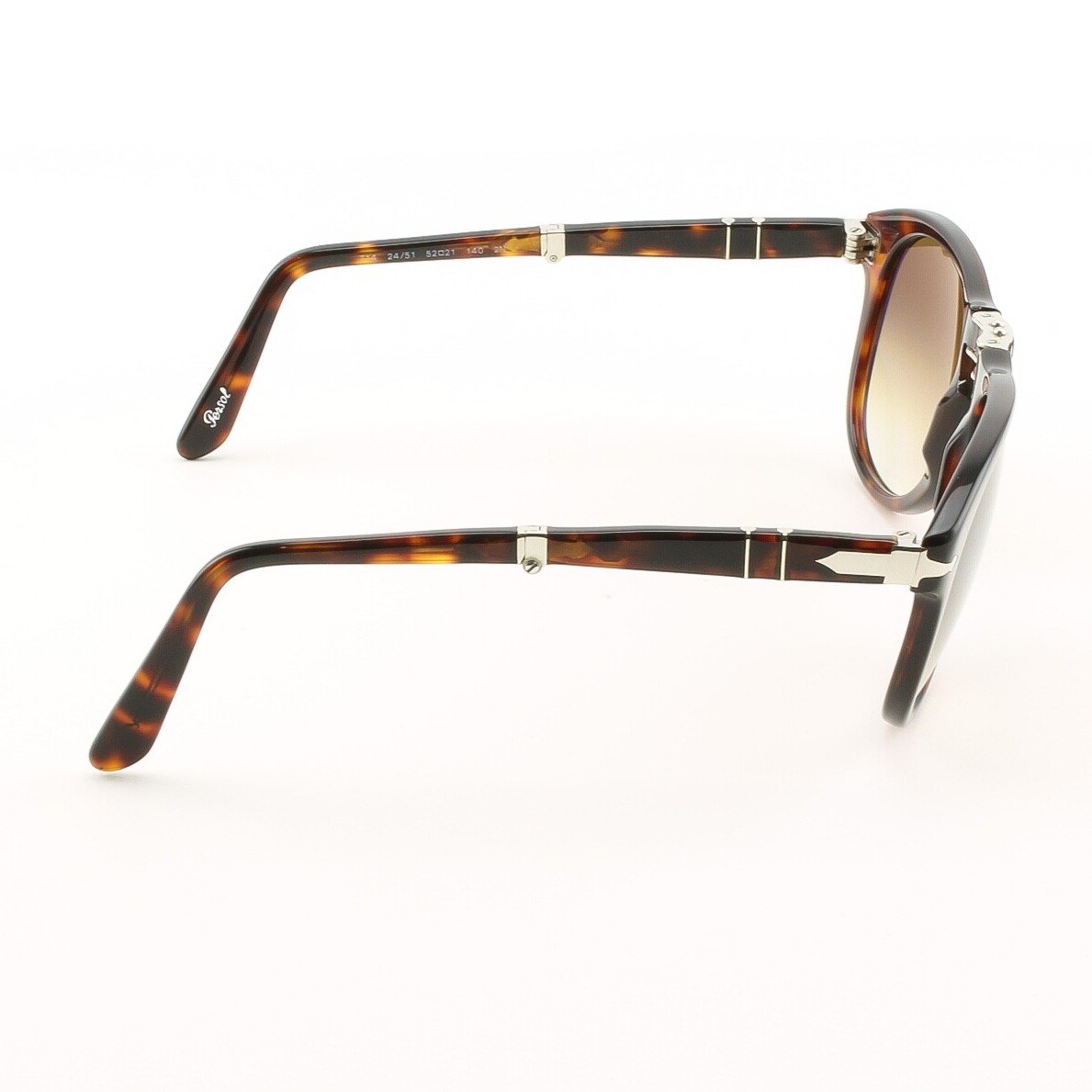 Persol PO0714 24/51 52 Sunglasses Havana with Brown Gradient Crystal ...