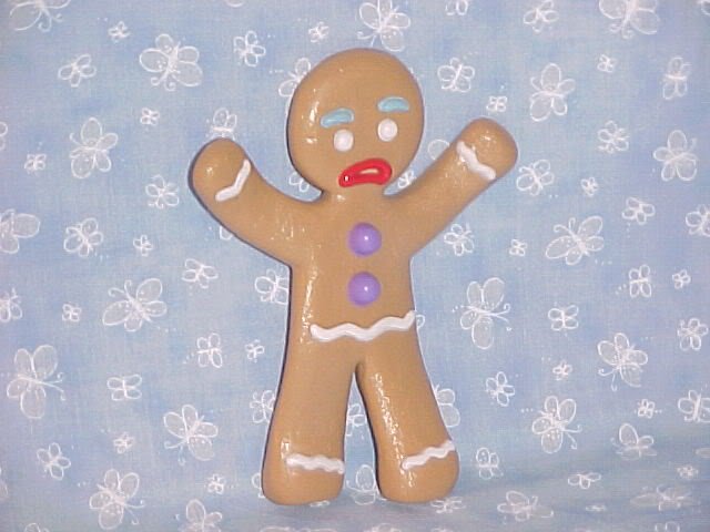 5" tall Shrek Original GINGY Gingerbread Man Figure