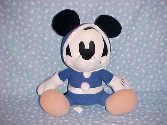 13" tall SEGA Disney MICKEY MOUSE Prize Plush RARE HTF