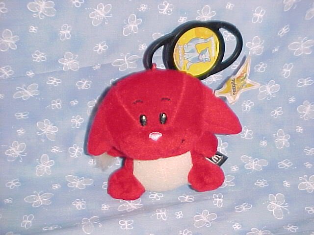 McDonald's Neopets RED KACHEEK Mini Plush MWT