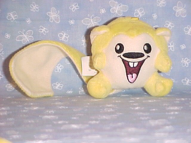 McDonald's Neopets YELLOW MEERCA Mini Plush