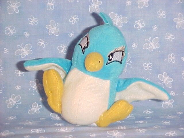 McDonald's Neopets BLUE PTERI Bird Mini Plush