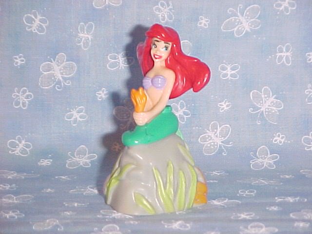 2" tall Disney The Little Mermaid ARIEL PVC Figure Toy