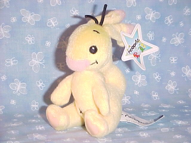 McDonald's Neopets YELLOW BLUMAROO Mini Plush MWT
