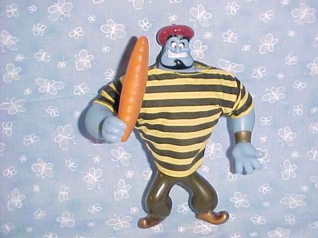 5" Disney Aladdin FRENCHMAN GENIE Action Figure Toy
