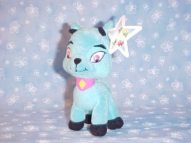 McDonald's Neopets BLUE IXI Mini Plush MWT