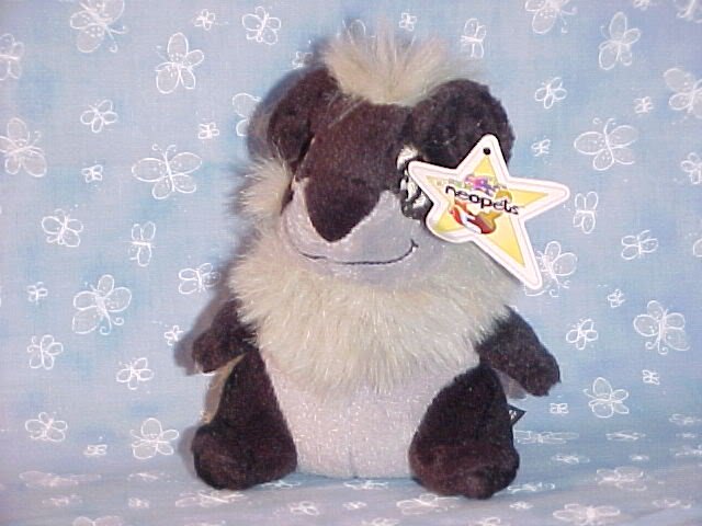 McDonald's Neopets SHADOW YURBLE Lion Mini Plush MWT