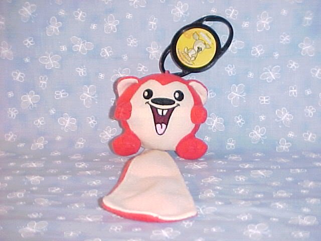 4" McDonald's Neopets Mini Plush RED MEERCA Stuffed