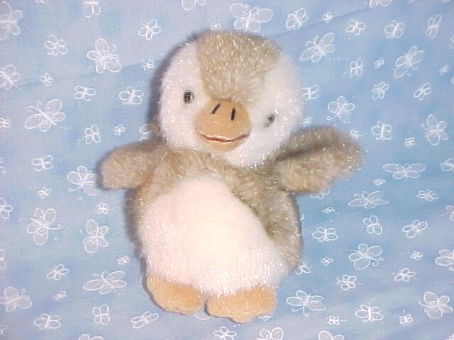 5" tall Realistic Baby DUCK Plush Easter Stuffed Animal