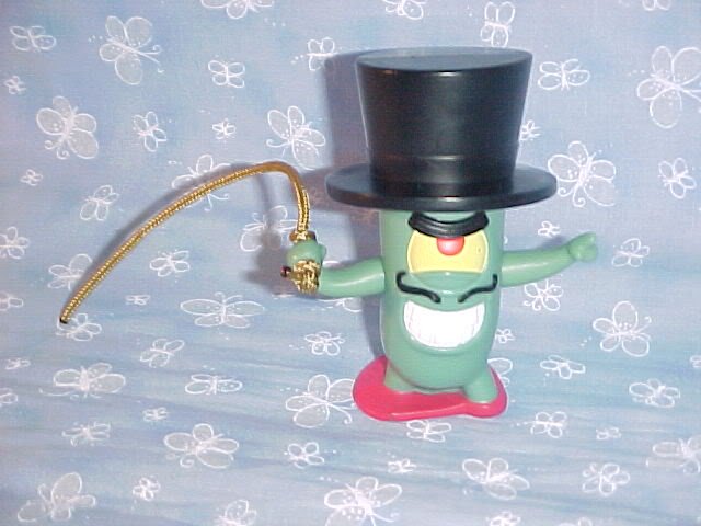 4" Burger King Spongebob Squarepants PLANKTON Figure