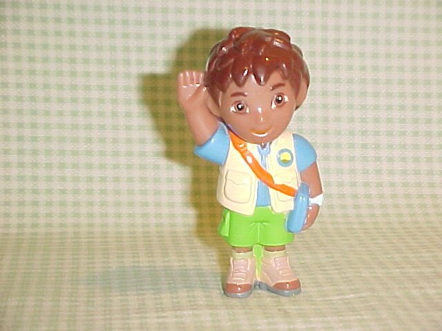 2 1/2" Tall Dora The Explorer DIEGO PVC Figure Toy