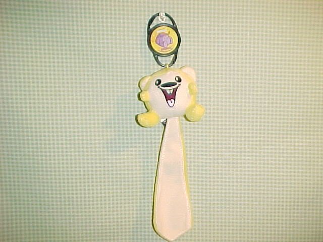 McDonald's Neopets Mini YELLOW MEERCA Plush W/ Pet Clip