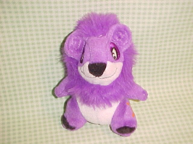 McDonald's Neopets PURPLE YURBLE Mini Plush 1st Series