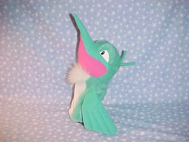 HTF 10" Disney Pocahontas FLIT Hummingbird Plush Puppet