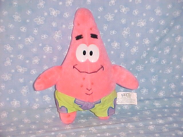 8" tall Spongebob Squarepants PATRICK STAR Plush