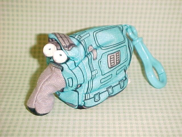 4" Long TELETUBBIES NOO-NOO Vacuum Clip-On Plush TOY
