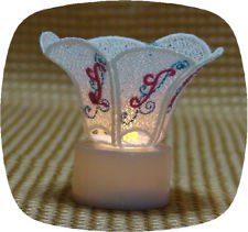 FSL Scroll Tea Light Shade 5x7 Machine Embroidery Designs