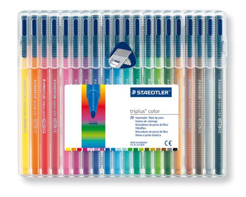 Staedtler Triplus Color Fiber Tip Pens 323SB20P