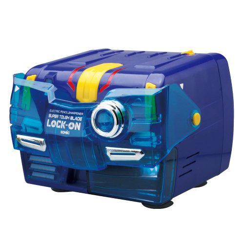 Sonic Blue electric pencil sharpener - Super tough blade lock SK-689-BB