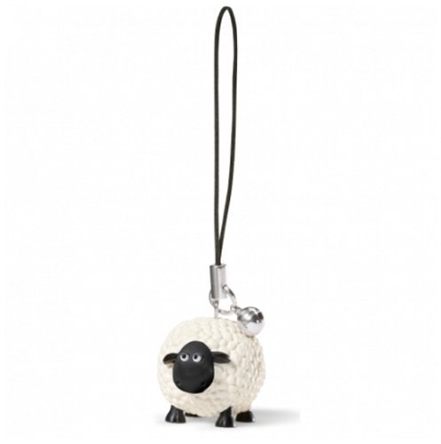 Entrex.inc. Shaun the Sheep Mascot Cell Phone Charm (Shirley)