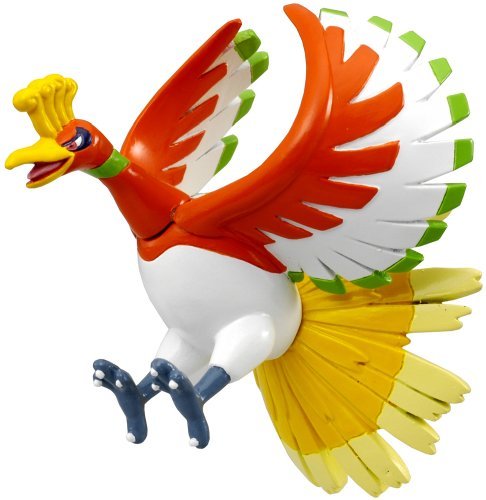 Takara Tomy Pokemon Monster Collection Mini Figure - 1.5" Ho-Oh / Houou ...