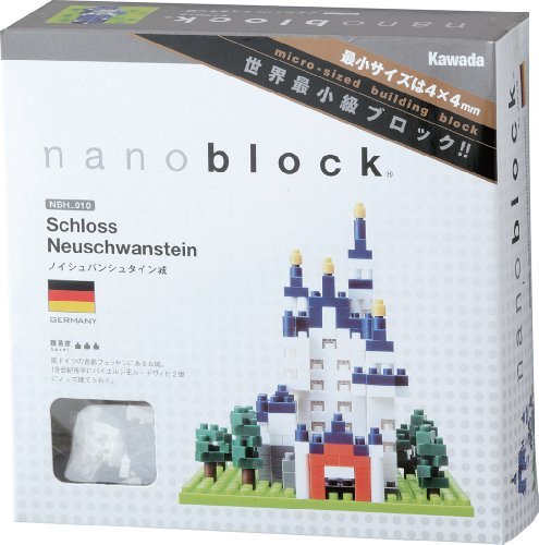 Nanoblock Architecture - Cinderella's Castle (Neuschwanstein Castle)