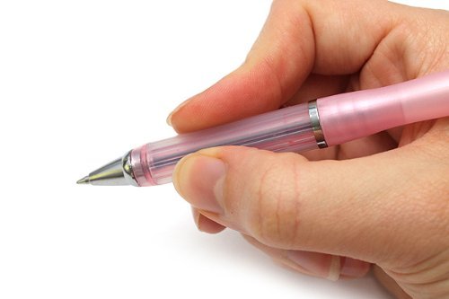 Zebra Airfit LT Ballpoint Pen with Push Grip 0.7mm Black Color Pearl ...