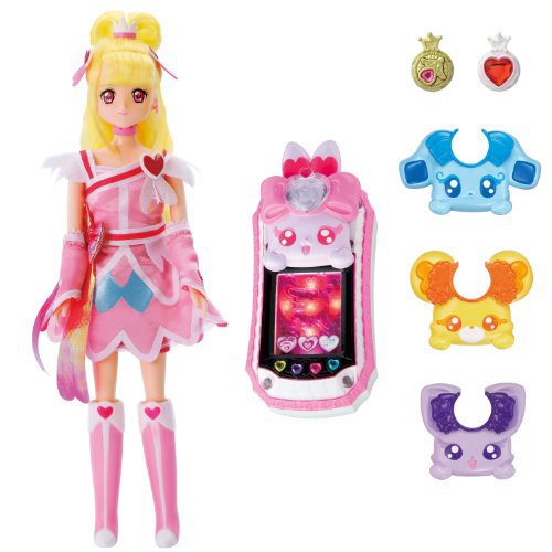 Bandai - DokiDoki Precure talking fashion doll Cure Heart & Lovely ...