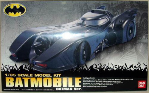 BanDai Batmobile 1989 Movie Version Model Kit