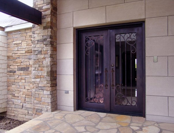 The Gothic Style---DSD-018 Iron Doors