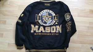 Masonic Mason Freemasonry Jacket Masonic Order Mason Letterman Jacket 3X