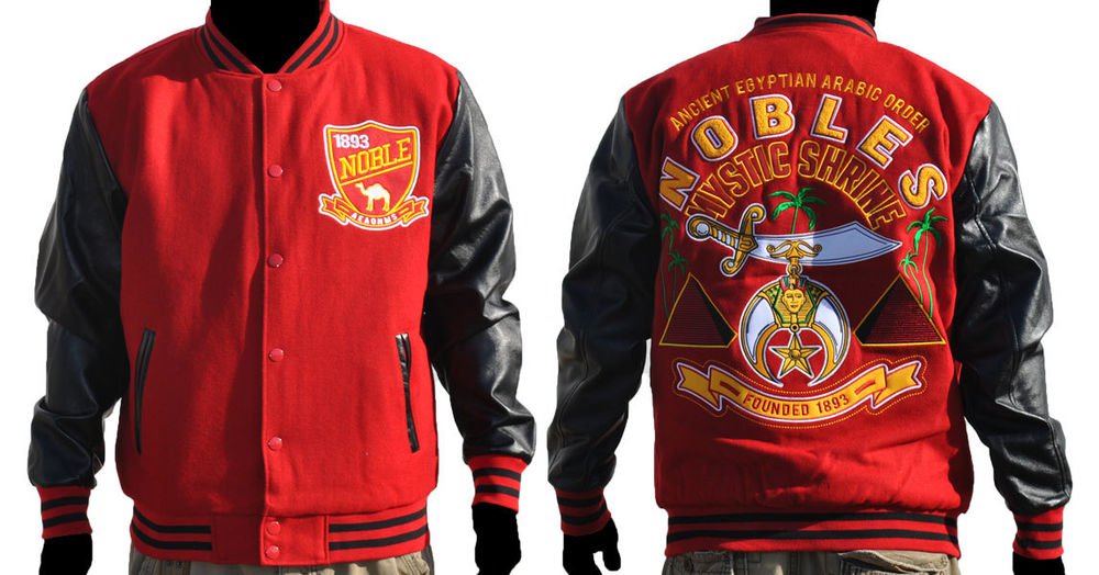 Ancient Egyptian Arabic Order Nobel Mystic Shriner's Jacket Wool Coat ...