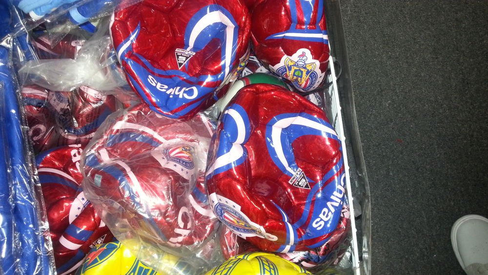 CHIVAS SOCCER BALL OFFICIAL LICENSED SOCCER BALL RED SOCCER BALL #1