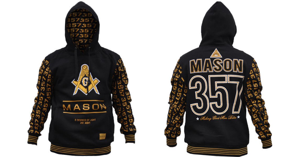 Freemason Masonic Fraternity Hoodie Pullover Freemason Hoodie Jacket ...