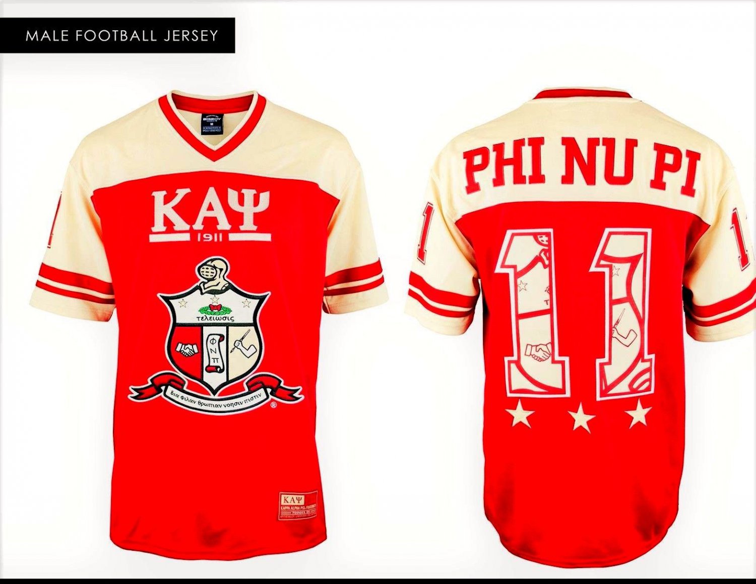 Kappa Alpha Psi Fraternity Football Jersey Men's Lightweight Fraternity ...