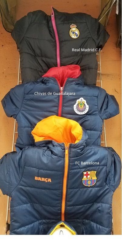 Chivas de Guadalajara Bubble Hoodie Jacket Long Sleeve Puffer Jacket Soccer