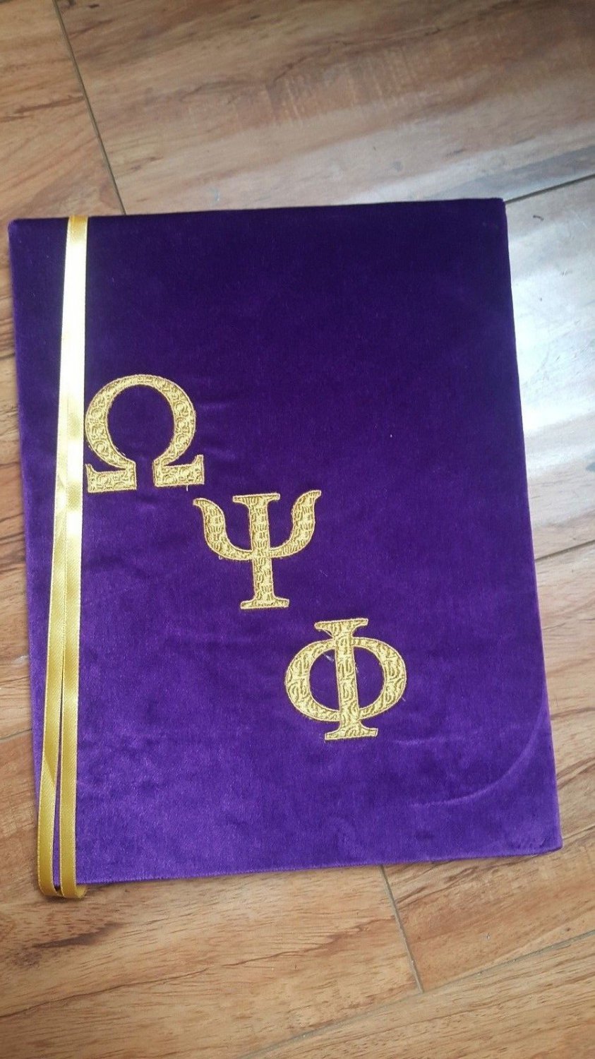 Omega Psi Phi Fraternity Padfolio Book Divine 9 Notebook
