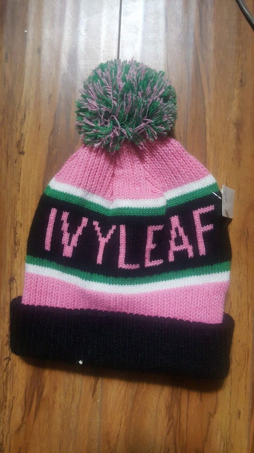 ALPHA KAPPA ALPHA SORORITY BEANIE SKULL CAP SORORITY IVY LEAF HAT 1908 #10