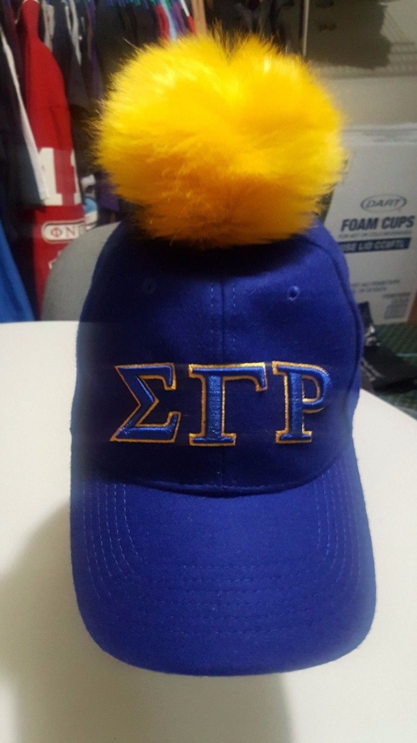 SIGMA GAMMA RHO SORORITY BLACK BASEBALL HAT CAP SIGMA GAMMA RHO FLUFFY ...
