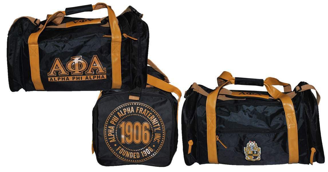 Alpha Phi Alpha Fraternity Duffle Bag Running Gym Travel Sports Luggage bag