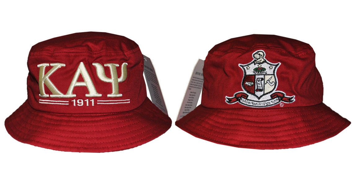 KAPPA ALPHA PSI FRATERNITY BUCKET HAT BOONEY SAFARI HAT WOODS BUCKET CAP #2