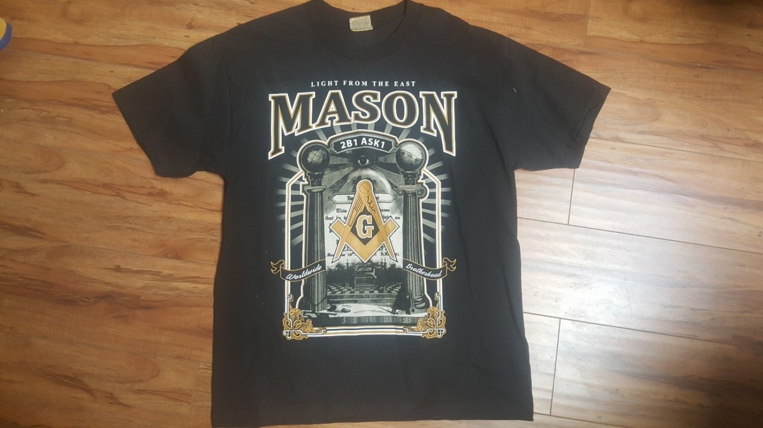 Masonic Freemason short sleeve T-shirt SHRINER MASONIC FRATERNITY 2B1ASK1
